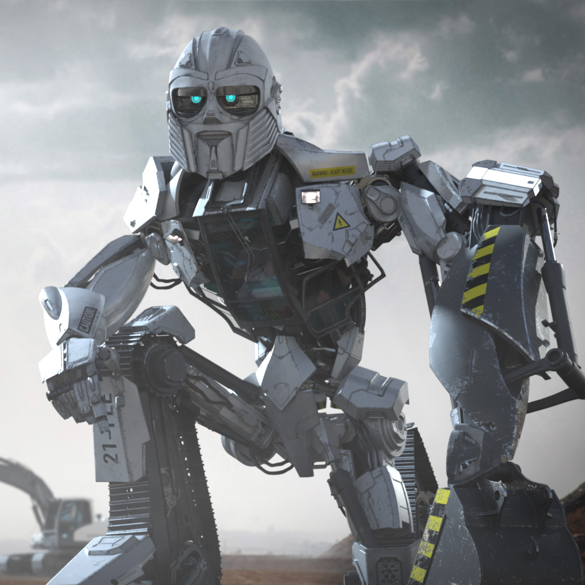 Hansflex Flexformer 3D Character. Entwicklung eines Transformers